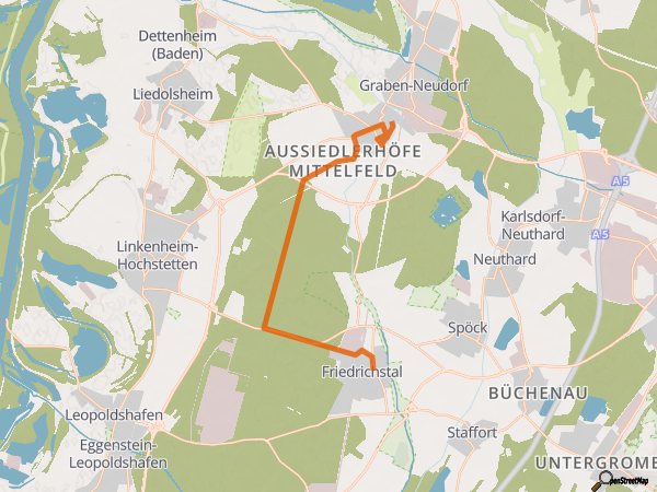 Naviki – Friedrichstal - Graben-Neudorf