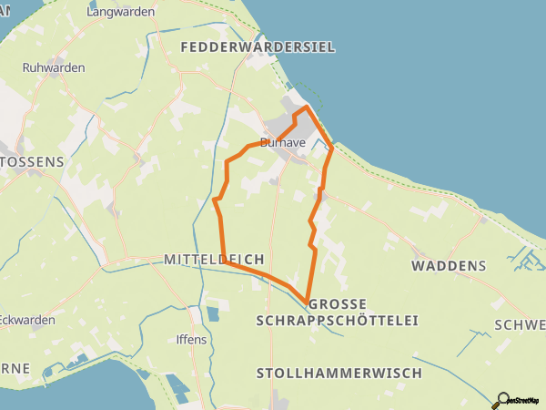 Naviki – Tour 5: Kleiner Rundweg um Burhave