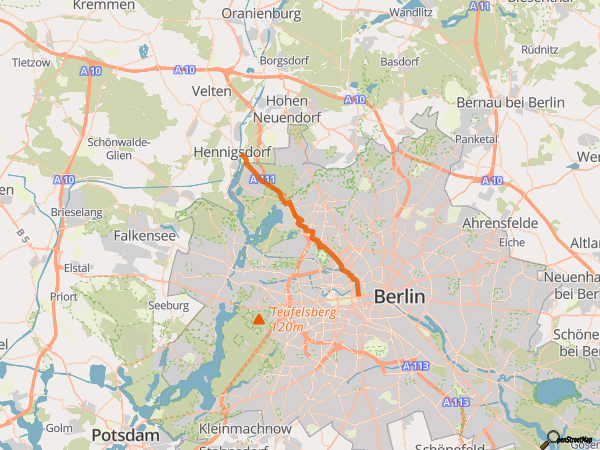 Naviki – RR4 Hennigsdorf-Schloßplatz