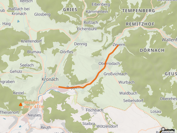 Naviki – Rodach-Radweg