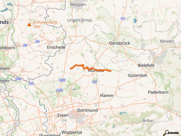 Naviki – D-Netz Route 3 - Europaradweg R1 - Teil 2