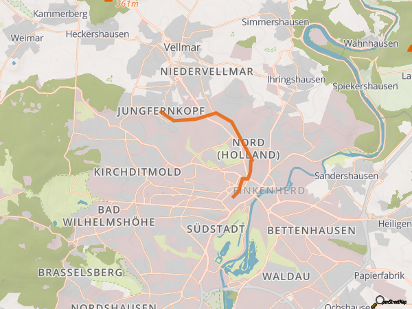 Naviki – Radroute KS 1