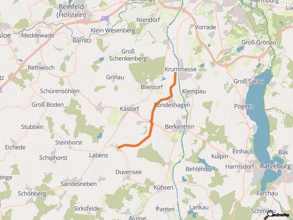 Naviki – Tour 1, Radwander Rundwege Herzogtum Lauenburg