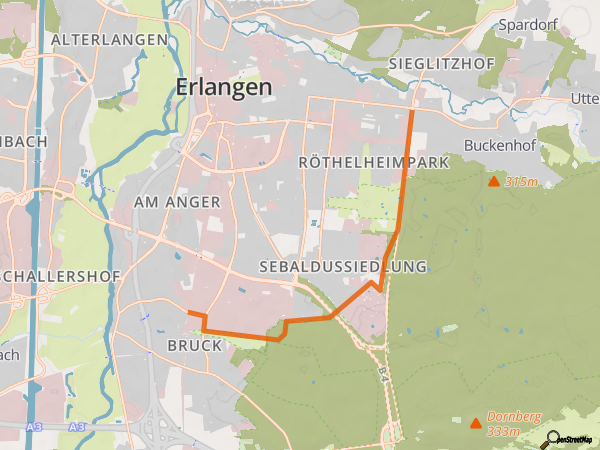 Naviki – Erlanger Radroute 10