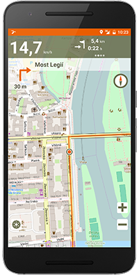 Naviki app – Proměňte svůj chytrý telefon v cyklistickou satelitní navigaci