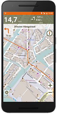Naviki app – Tover je smartphone om in een fietsnavigatiesysteem