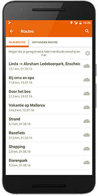 Naviki app – Tover je smartphone om in een fietsnavigatiesysteem