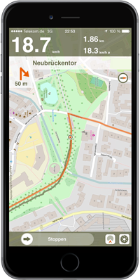 Naviki-App – macht das Smartphone zum Fahrrad-Naviki